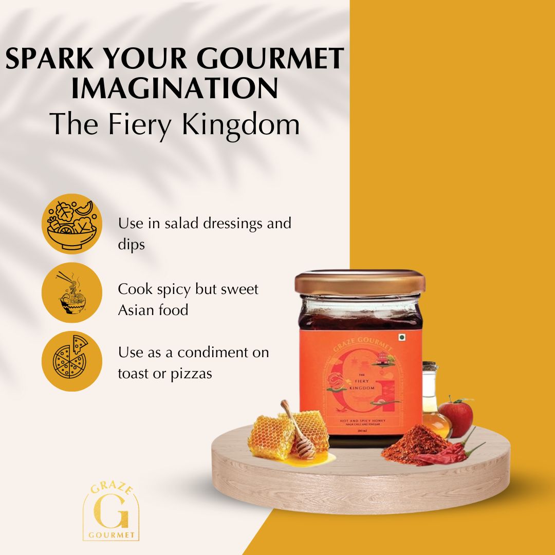 The Fiery Kingdom - Hot & Spicy Honey – OhCha.in