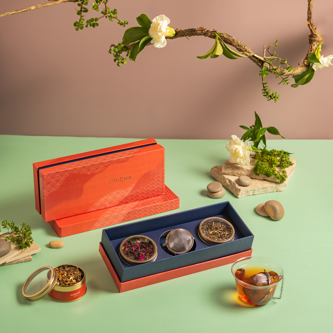 Zen Gift Box - 2 Teas & Infuser – OhCha.in