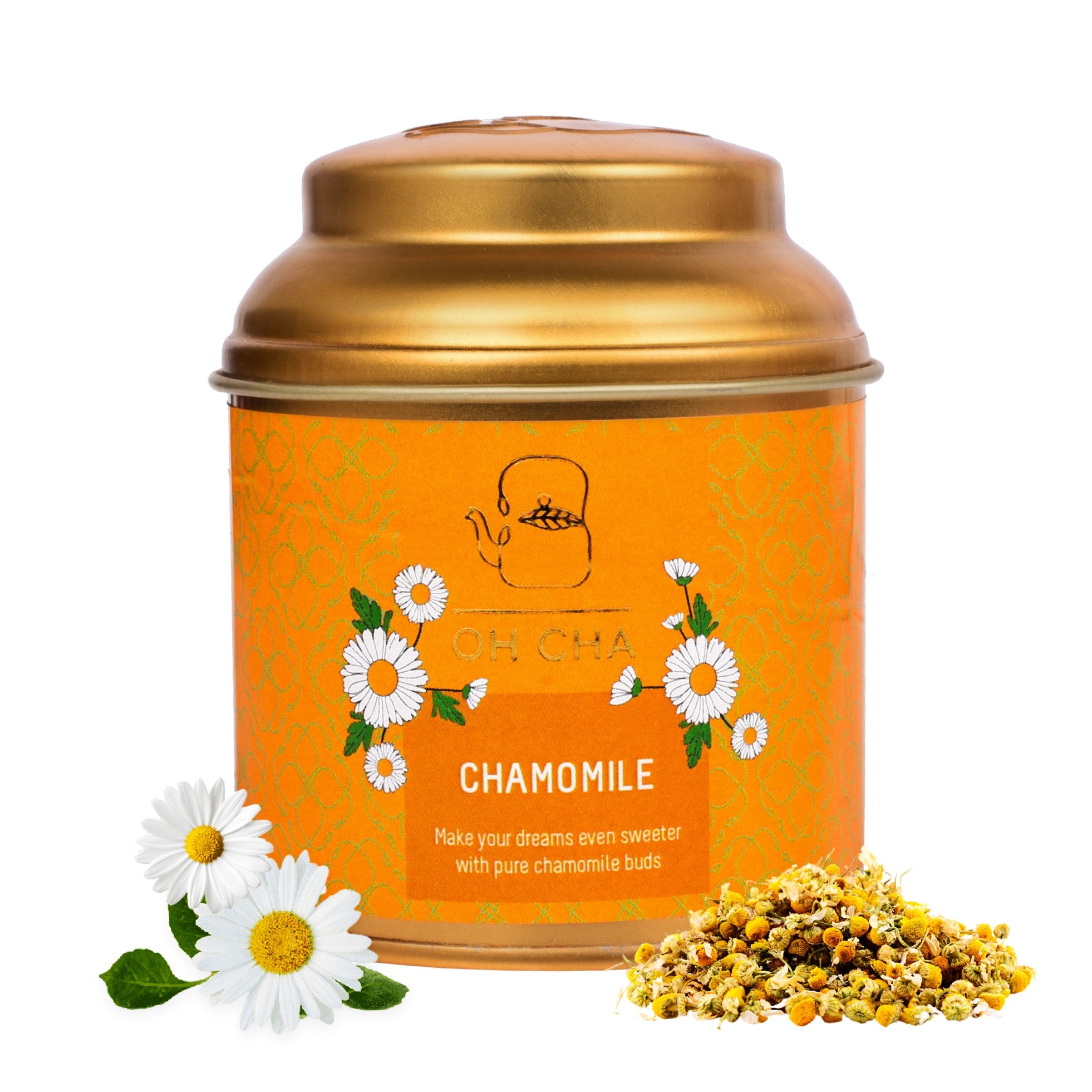 Best Herbal Tea Combo | Chamomile & Hibiscus Rose Tea – OhCha.in